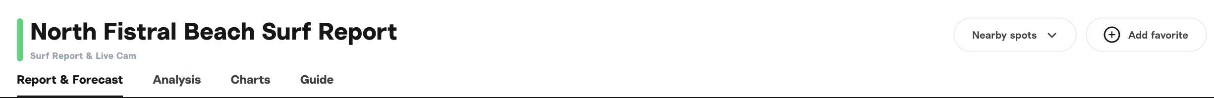 Understanding the Spot Forecast Page on the Surfline Website – Surfline ...