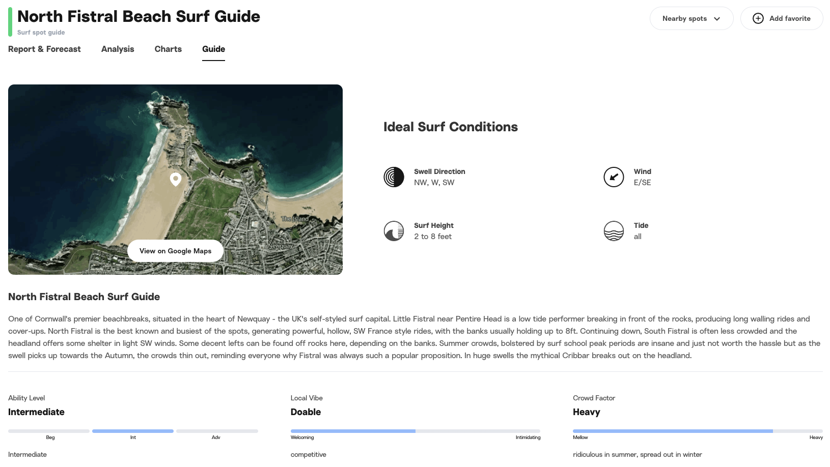 Understanding the Spot Forecast Page on the Surfline Website – Surfline ...