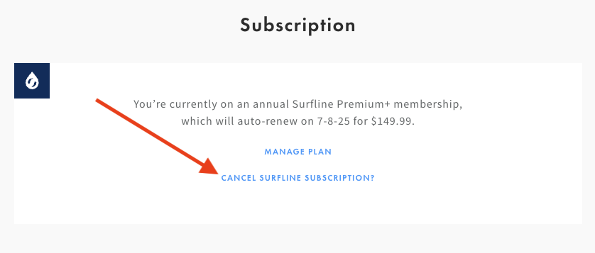 Upgrading or downgrading your Surfline subscription – Surfline Support Center
