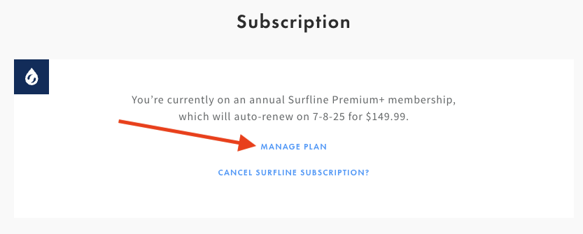 Upgrading or downgrading your Surfline subscription – Surfline Support Center